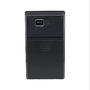 Seiko 3 in 1 Alarm Clock, Stopwatch and Timer, Black