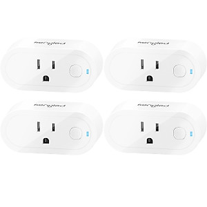 Sengled Smart Plugs, Hub Required, Works with SmartThings and Amazon Echo with Built-in Hub, Voice Control with Alexa and Google Home, 15Amp Smart Socket, Work as Zigbee Repeater, ETL Listed, 4 Pack