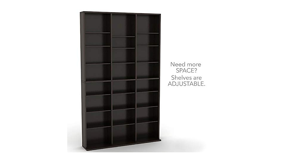 Atlantic Oskar 1080 Media Storage Cabinet - Organize with Style