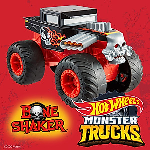 Hot Wheels Bone Shaker Monster Truck Double Troubles 1:24 Scale Transforming Trucks Ages 3 to 5