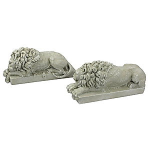 Design Toscano Lions from the Vatican Sculptures