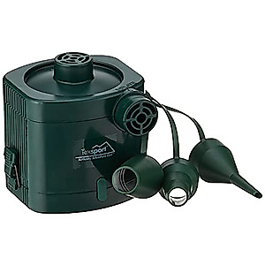 Texsport Battery Powered Air Pump for Recreational Inflatables,Green