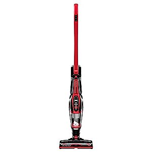 BISSELL, 3079 Featherweight Cordless XRT 14.4V Stick Vacuum, Black, Red