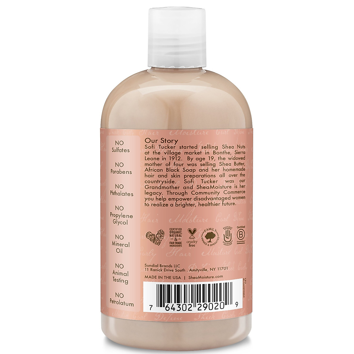 Shea Moisture Coconut and Hibiscus Curl and Shine Combination Set - Includes 13 oz. Shampoo, 13 oz. Conditioner and 8 oz. Curl and Style Milk