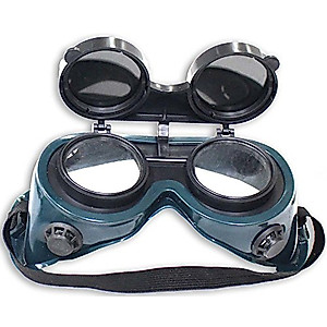 QTY 2 WELDERS WELDING CUTTING SAFETY GOGGLES GLASSES