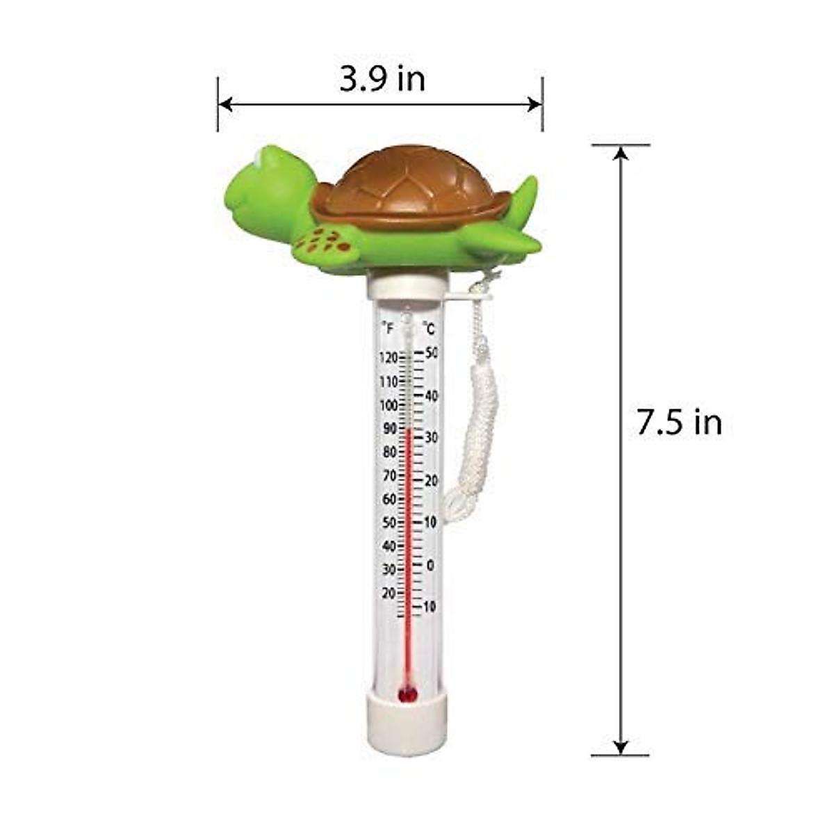 Chlorine Floater, Turtle Collapsible Floating Pool Dispenser Set，Fits 3" Chlorine Tablets，Release Adjustable for Indoor & Outdoor Swimming Pool Hot Tub SPA(2 Pack)