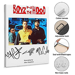 Posters & Prints Movie Posters Boyz N The Hood Art Prints (3) Wall Posters Wall Art Paintings Canvas Wall Decor Home Decor Living Room Decor Aesthetic 12x16inch(30x40cm) Frame-Style