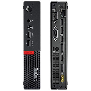 Lenovo ThinkCentre M710q Tiny (Core i5-6500T 2.5GHz, 32GB DDR4, 512GB SSD, WiFi,Windows 10 Pro 64) (Renewed)