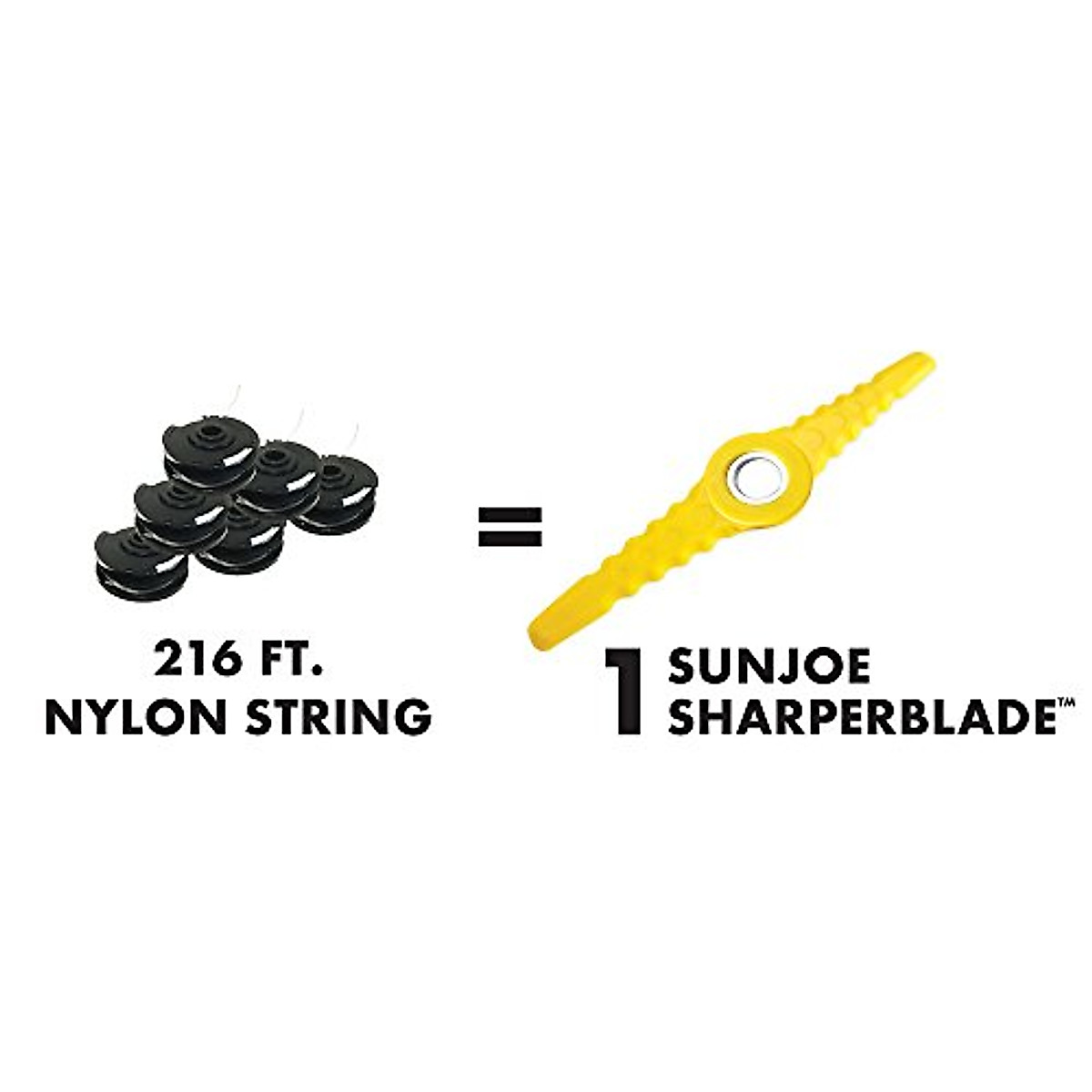 Sun Joe SB601RB-3PK sharper Blade, 3-Pack, Yellow