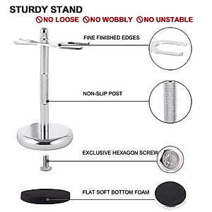 Cumberbatch Safety Razor Stand For Men, Mens Shaving Brush Stand