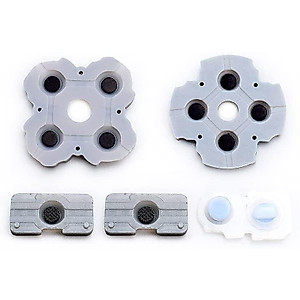 Conductive Adhesive Rubber Pad Silicone Pads Buttons Replacement for PS5 Controller Button Kit