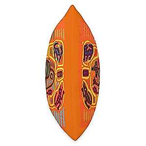 KULAWIND Panamanian Mola Collection Throw Pillow, 18x18, Multicolor