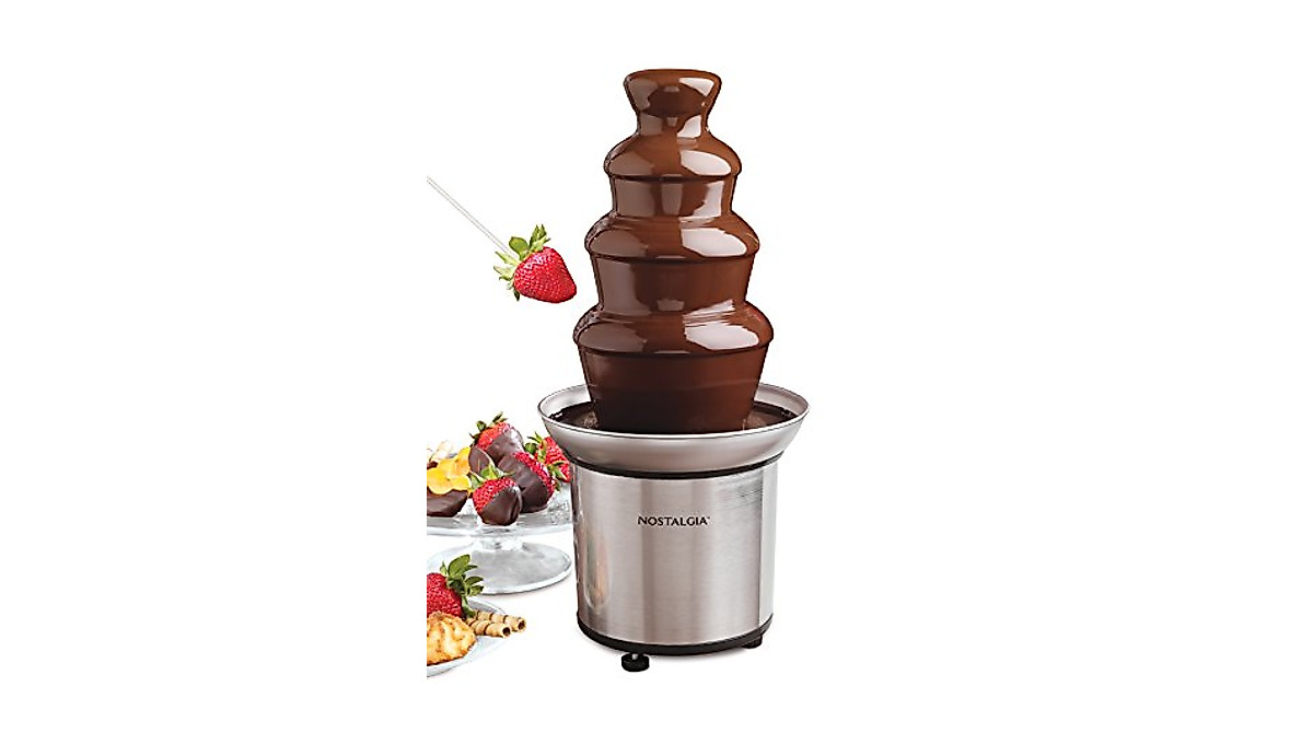 Nostalgia Electric Chocolate Fountain - 4 Tier, 32oz Capacity