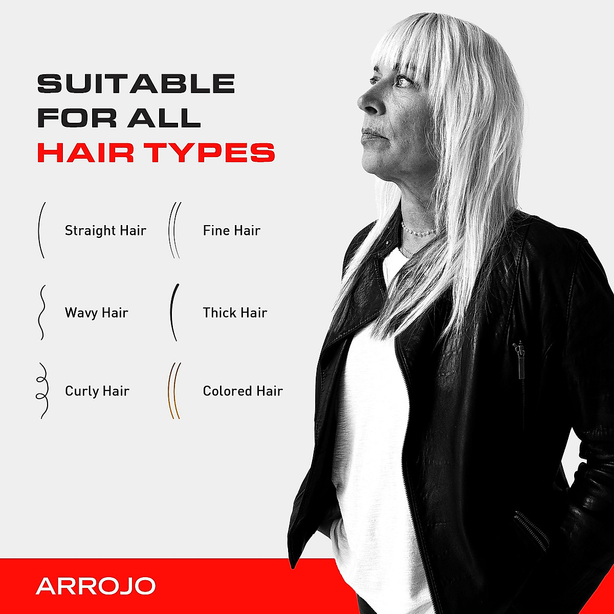 ARROJO Hair Creme with Macadamia Hair Products - Provides Essential Moisture & Silky Texture - Contains Shea Butter, Macadamia Seed Oil, Oat Protein & Vitamin B5 - Arrojo Hair Products