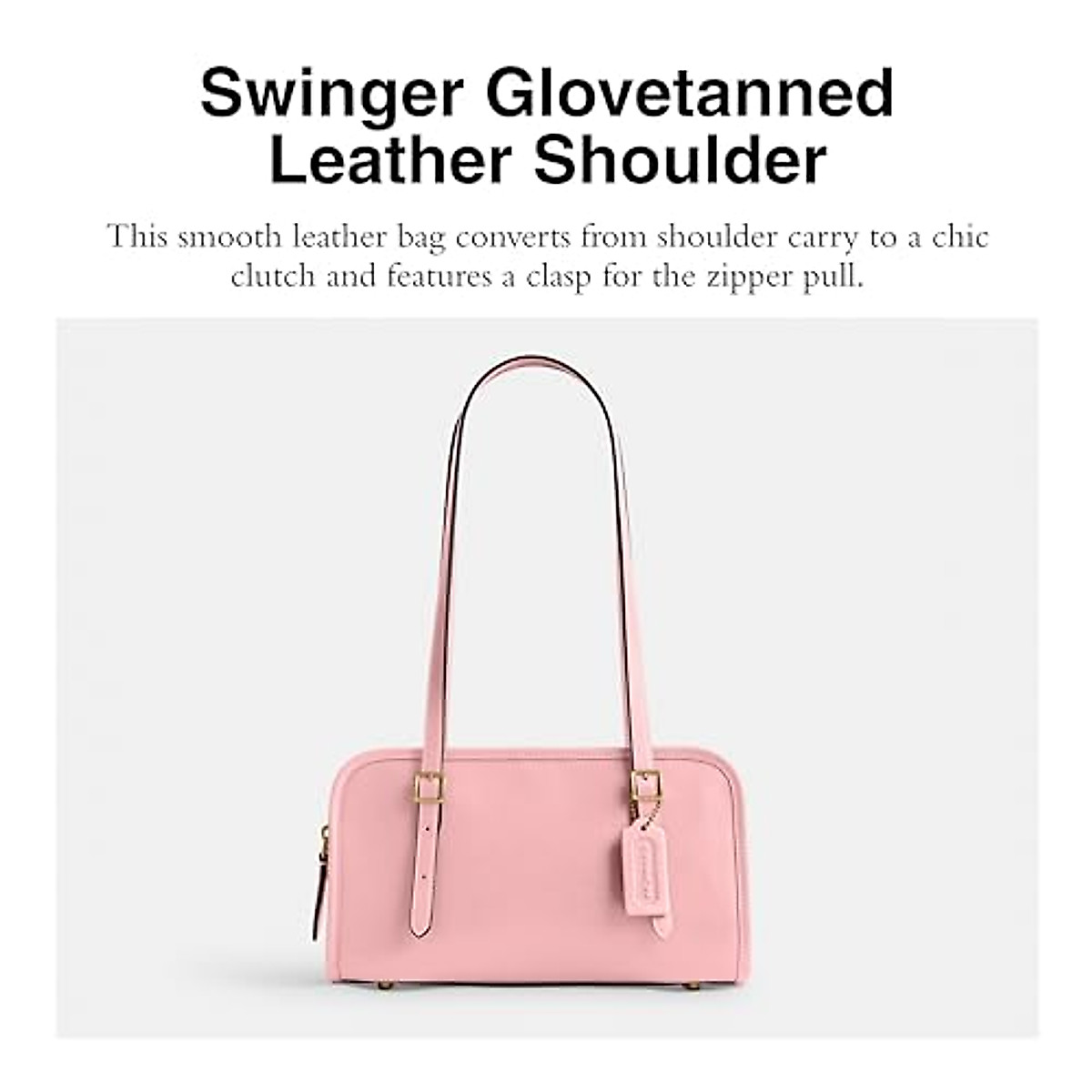 Coach Swing Zip, Bubblegum