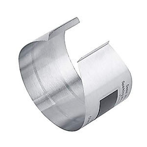 Wine Temperature Bracelet Stainless Steel Thermometer Bottle Beer Temperature Bracelet Sensor for Beer Home Brewing, Makes a Great Gift