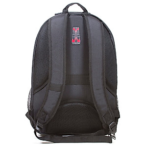 Dejuno Commuter Backpack Checkpoint-Friendly 15.6" Laptop Pocket, Black, Inch