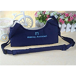 Baby Toddler Learn to Walk Walking Harness Aid Assistant Safety Rein Train Walking Protective Belt (Navy Blue)