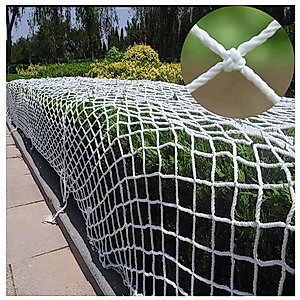 MAGFYLY Banister Guard net Garden Fence, Stair railings Child Safety net, Cargo net Isolation, Interior Network, Container Safety Barrier nets, Football nets, Hammock (Size : 19m(329ft))