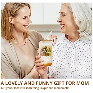 Gifts for Mom from Daughter Son - Mom Birthday Gifts, Birthday Gifts for Mom - Mothers Day Gifts for Mom, Mom Christmas Gifts - Mom Gifts, Mama Mother Gifts, New Mom Gifts for Women - 16 Oz Can Glass