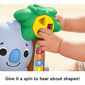 Fisher-Price Linkimals Baby Learning Toy Counting Koala With Interactive Lights And Music For Ages 9+ Months