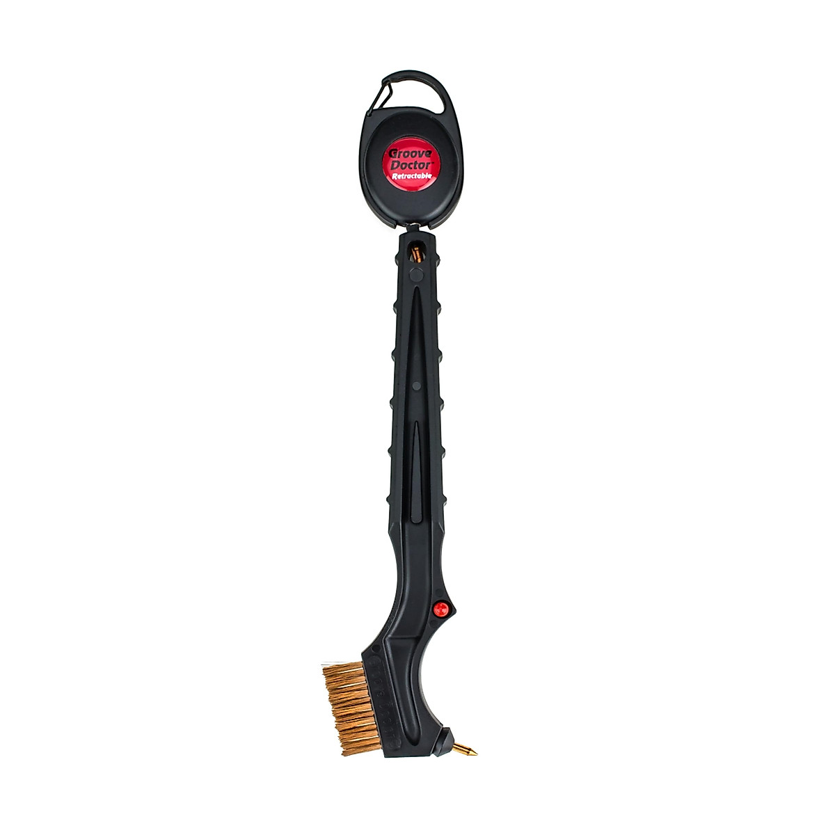 ProActive Sports Groove Doctor - Retractable Brush and Groove Cleaner for Golf Clubs and Cleats