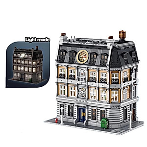 General Jim's New York Sanctorum Sanctum - Magic Library Santuary Modular City Bulding Blocks Set | Compatible with Lego City Sets and All Major Brands