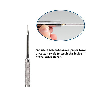 TDGBIH Air Brush Tools, 2 Pack Needle Packing Nut or Valve Screw Replacement Repair Tool Air Brush Spray Gun Replace Accessories for Double Action Air Brush Spray Gun