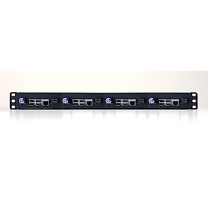 19 inch Rack Mount 1U for 1-4 pcs of Raspberry Pi 5