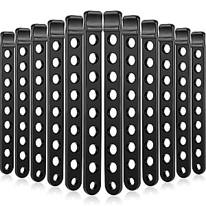 12 Pieces Bike Rack Cradle Strap Bicycle Rack Cradle Replacement Cycling Rubber Chain Strap for Bike Rack