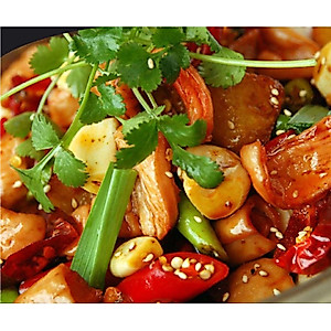 UGCER Copper Chafing Dish Buffet Warmer Set, Alcohol Stove Cooking Pot with Food Pan, Fuel Holder and Lid for Catered Events Parties,20cm