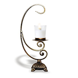 Harmonic Blossom Glass Votives 24 Pack - Premium White Unscented Votive Candles in Clear Elegant Holders - 15 Hour Long Lasting Burn Time - for Weddings, Parties and Event Decoration Centerpieces