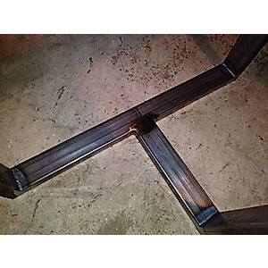 metal table legs -t shaped table base -industrial table base -metal legs for table -rustic table legs -trestle table legs -trestle base -modern table legs