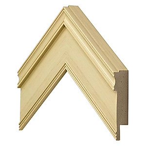 Frame My TV Deco TV Frames - Antique White Smart Frame Compatible ONLY with Samsung The Frame TV (55", Fits 2021-2025 Frame TV)