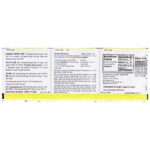 Fleischmann's Active Dry Yeast, 0.25 Ounce (Pack of 3)