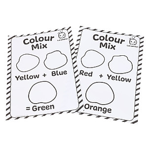 Toyland® Cocomelon Squeezy Paint Set Including 8 Paints, 10 Colouring Sheets & 5 Art Sheets - Cocomelon Toys