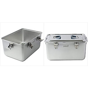 Greenkeeps All Stainless Steel Storage Airtight Food Container with Lid (11.5L (389 Oz))