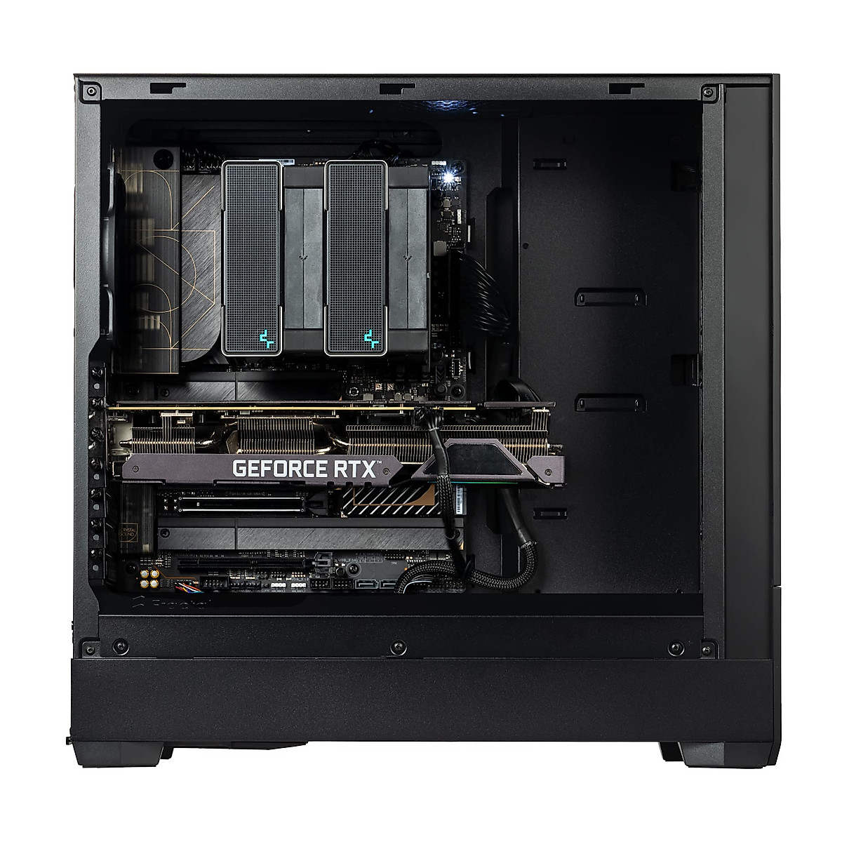 Velztorm Elite Workstation Ace I 24-Core 3D Modeling SolidWorks CAD Desktop PC (Intel i9-13900K 24-Core, Quadro RTX A6000 48GB, 128GB DDR5, 2TB PCIe SSD + 2TB HDD (3.5), WiFi, Win 10 Home)