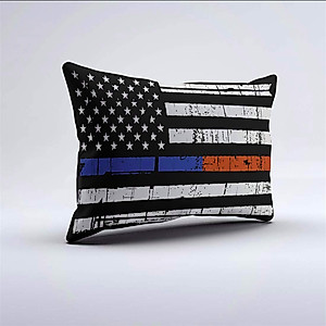 Oliven American Flag Quilt Cover Queen Size Valor Patriot Theme Digital Duvet Cover 3 Piece Bedding Set,Black White Gray