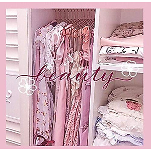 30Pack Koobay 13" Children Rose Copper Gold Shiny Metal Wire Top Clothes Hangers for Shirts Coat Storage & Display