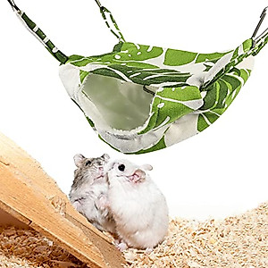 Chinchilla Accessory Ferret Hammock Hanging Guinea Pet for Pig Squirrel Sleeping Rat Swing Parrot Hamster Cage Suspending Animal Breathable Small Warm Comfortable Bed