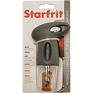 Starfrit Automatic Corkscrew ,Gray