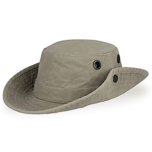 Tilley Unisex T3 Wanderer Hat (Khaki, 7 5/8)