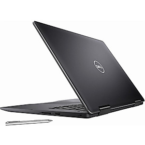 Dell - 2-in-1 15.6" 4K Ultra HD Touch-Screen Laptop - Intel Core i7 - 16GB Memory - NVIDIA GeForce MX130 - 256GB SSD - Abyss Black