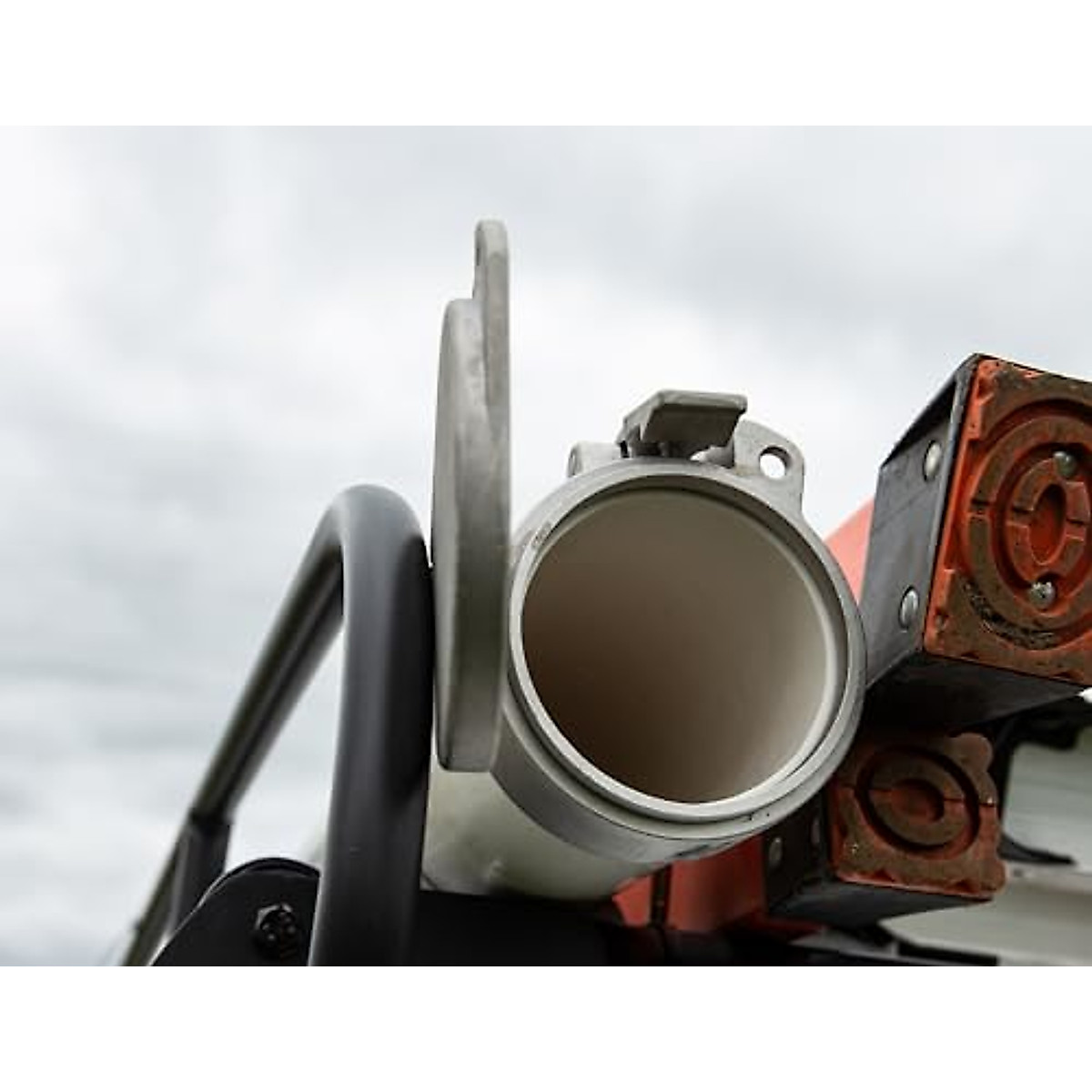 Buyers Products CC400 PVC Conduit Carrier Kit, 4 Inch Diameter, Mounting Hardware Included, Spring-Loaded Latch, Weather-Resistant Door Gasket