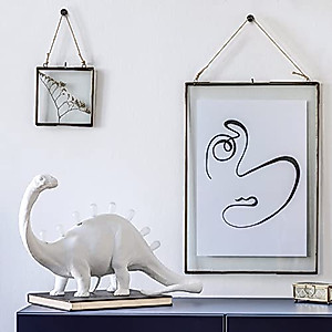 40 Pcs Double Headed Picture Hangers Nails Black Thumb Tacks Small Head Hanging Nails Push Pins Decorative Wall Hooks for Hanging Home Office Hanging Picture Photo Decorations