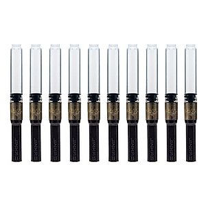 Lanxivi Jinhao Metal Fountain Pen Ink Converter, Pack of 10, Fit for Jinhao,Baoer, Fuliwen Pen,Duke and 95% Chinese Pen