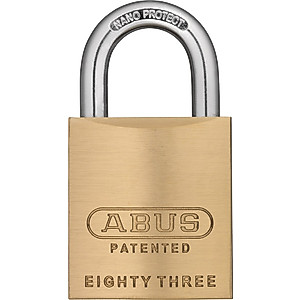 ABUS 80015 Rekeyable Steel Keyed Different Padlock
