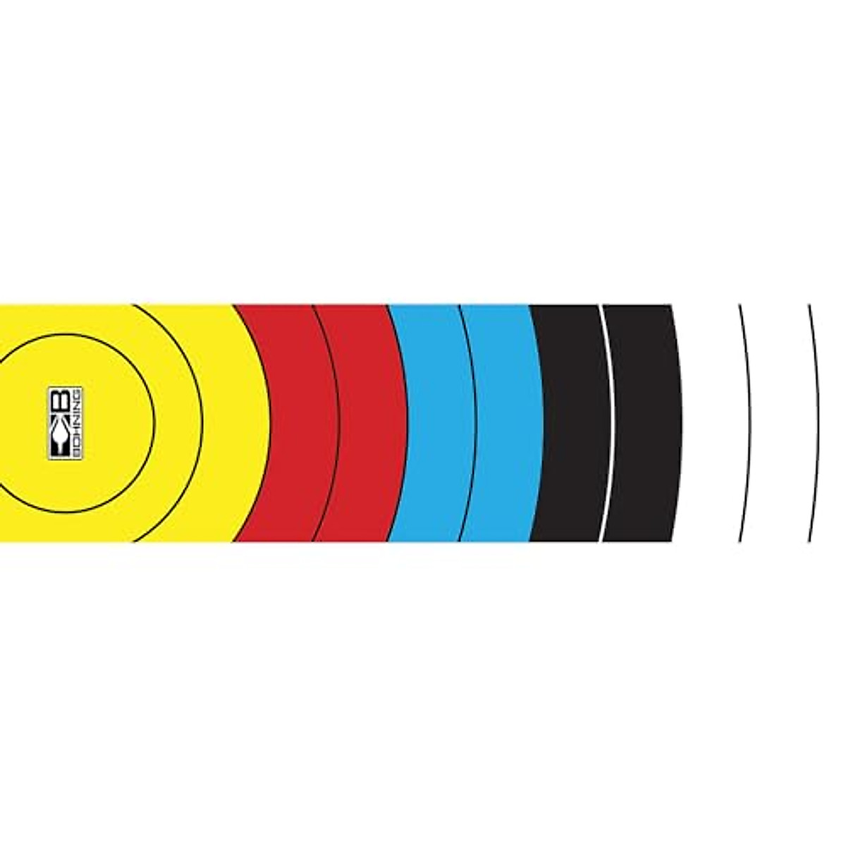 Bohning 4" Solid Arrow Wraps, Small, Blackout