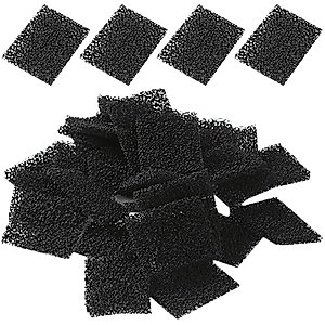 Happyyami 60pcs Water Pump Filter Cotton Aero Garden Replacement Filter Sponge Foam for Fish Tank Filters Aerogatden Small Water Dispenser Filter Sponge Tool Filter Pad Water Filter